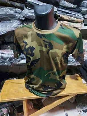US Woodland Camo T-Shirt,Cool Max,Active Wear