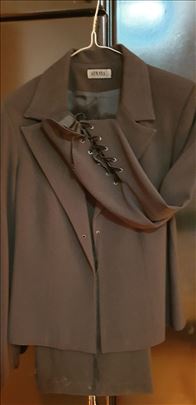 Max Mara crno odelo vel S-M made in Italy