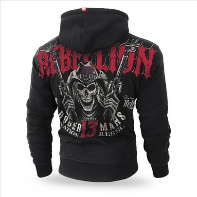 Rebellion "13" Zip Hoodie (Doberman)