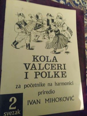 Kola valceri i polke za početnike na harmonici Iva