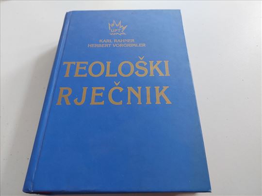 Teološki riječnik Karl Rahner Herbert Vorgrimler
