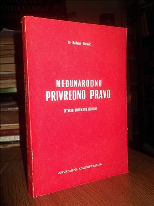 Međunarodno privredno pravo - Dr Radomir Đurović