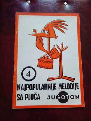 Najpopularnije melodije sa ploča 4 Jugoton