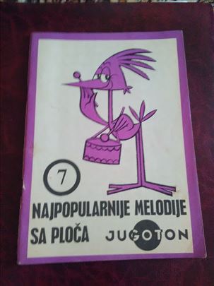 Najpopularnije melodije sa ploča 7 Jugoton