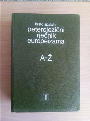 Krsto Spalatin - Peterojezični rječnik europeizama