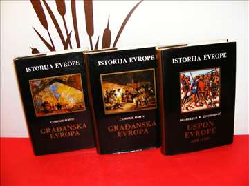 Istorija Evrope 1-3 komplet