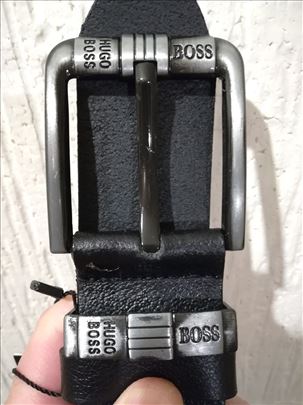 Novi muski kozni markirani kais Hugo Boss Novo