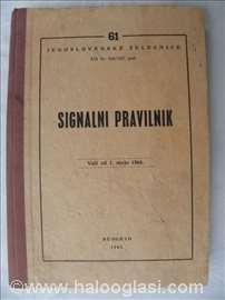 Signalni pravilnik, 1967. god, 224 strana