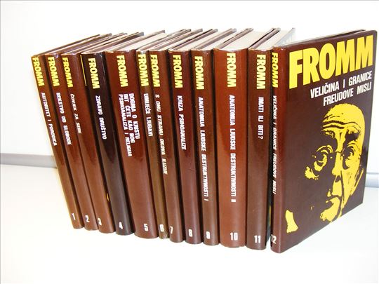 Erich Fromm Sabrana djela 1-12 komplet