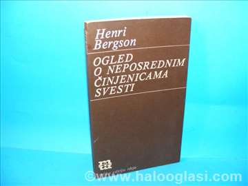 Ogled o neposrednim činjenicama svesti H.Bergson