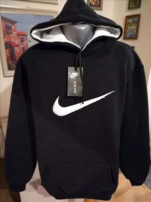 Novi muski duks sa kapuljacom Nike crni 2xl zimski