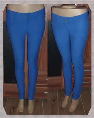 Dromedar plave uske pantalone vel 38