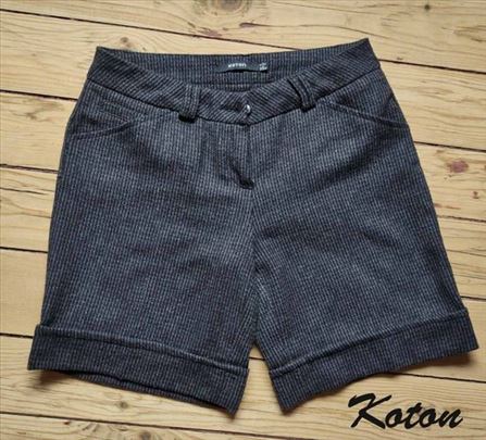 Koton kratke vunene pantalone sa manzetnama br. 36