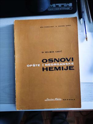 V.Canic, Osnovi opste i neorganske hemije