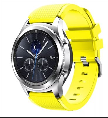 Samsung galaxy watch 46mm ZUTA silikonska narukvic