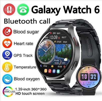 Watch 6 Bluetooth GPS NFC Smart Watch BT Poziv