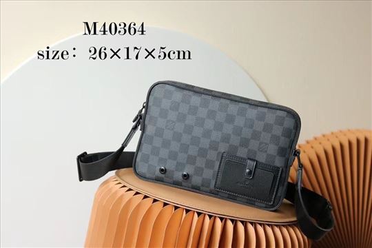 Louis Vuitton Alpha Messenger Bag Damier Graphite