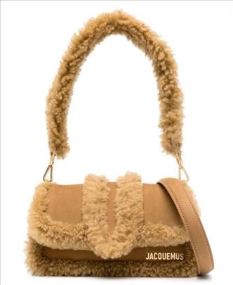 Jacquemus Le Bambidou shearling shoulder bag