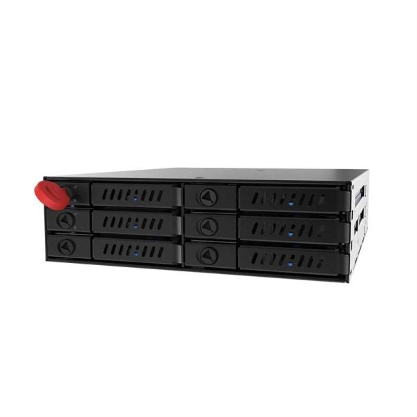 CHIEFTEC Rack fioka CMR-625 6 x 2.5" Sata, crna