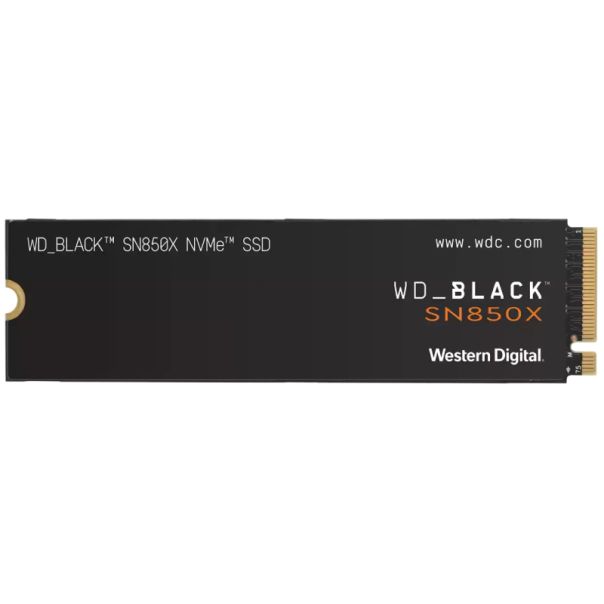 WD Hard disk 4TB M.2 NVMe Gen4 S400T2X0E SN850X, crna