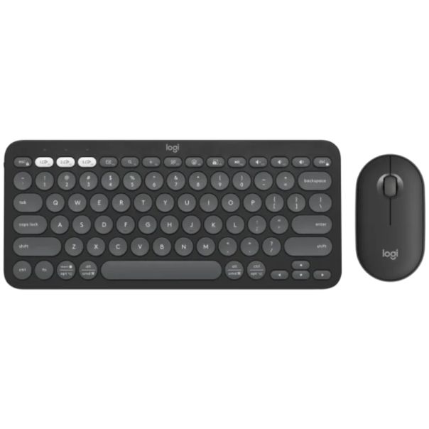 LOGITECH Tastatura i miš Pebble2 Combo US, crna