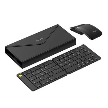 DELUX KF10 FOLDING WIRELESS KEYBOARD & MF10PRO MOUSE SET