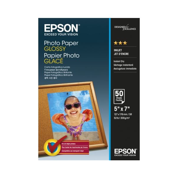 EPSON Foto papir Glossy S042545 13x18cm 50/1