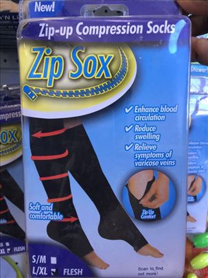 Carape za vene nove zip sox za cirkulaciju akcija