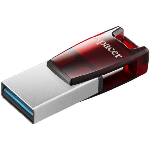 APACER USB flash memorija 64GB AP64GAH180R-1, crvena