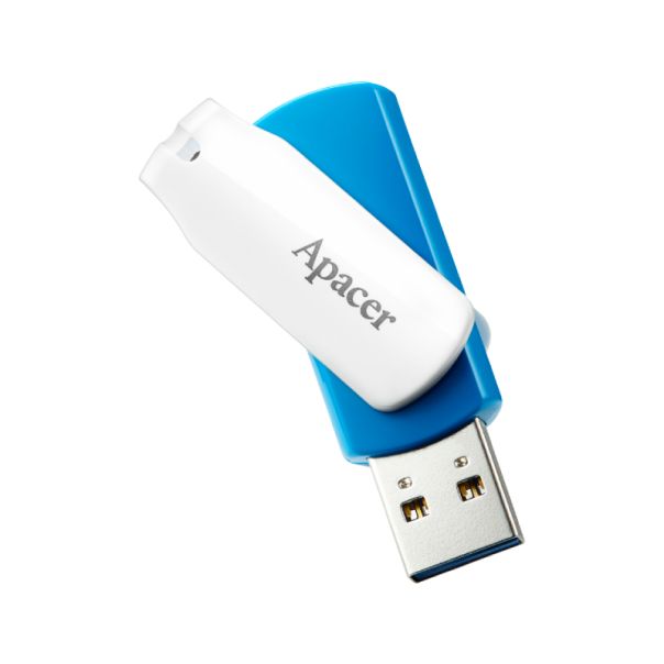 APACER USB Flash memorija 128GB AH357 AP128GAH357U-1, plava-bela