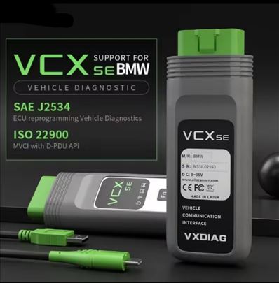 Vxdiag VCX SE VX508 za BMW OBD2 auto dijagnostika