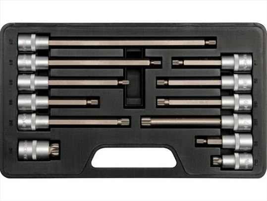 Spline ključevi bitovi 1/2 12 kom M5-M17