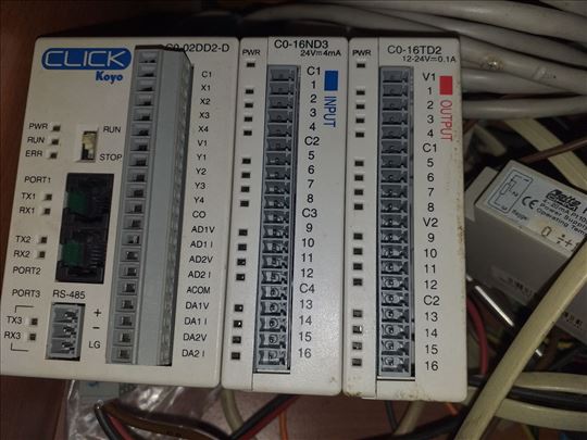 PLC Koyo Click i HMI Weintek