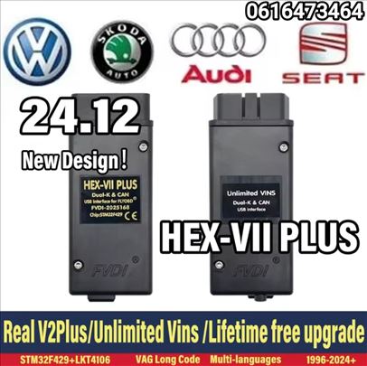 HEX V2 plus OBD2, V24.12.1 za VW Audi Skoda Seat