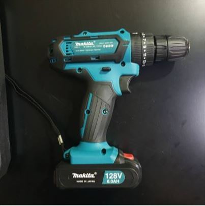 Makita aku srafilica/busilica/cekic 128v+pribor+2