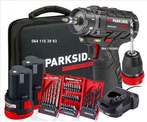 Parkside 12V Performance Šrafilica Set Bat Punjač