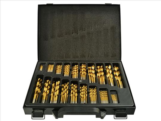 Set Burgija HSS za Metal tytan 1-10 mm 170 kom Ve