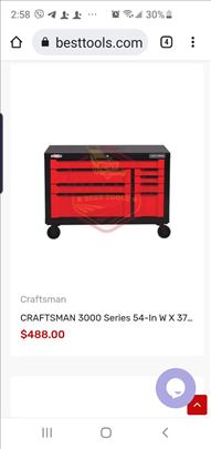 Ormari za alat, Craftsman, profesionalni iz USA