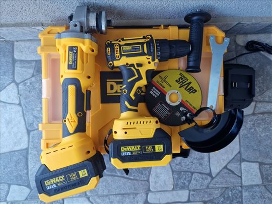 DeWalt Aku Brusilica i Aku srafilica busilica 128v