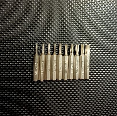 Torx 4mm set od 10 kom