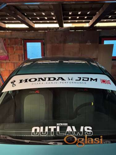 Honda performance nalepnica za soferku