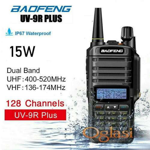 Toki voki Baofeng UV9R plus radio stanica