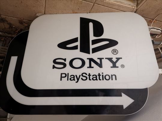 Svetleća reklama za sony playstation