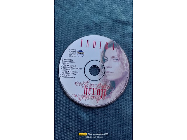 CD INDIRA RADIC 2008 - HEROJI