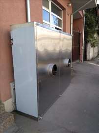 Inox hauba - prohrom hauba 2m x 2,5m