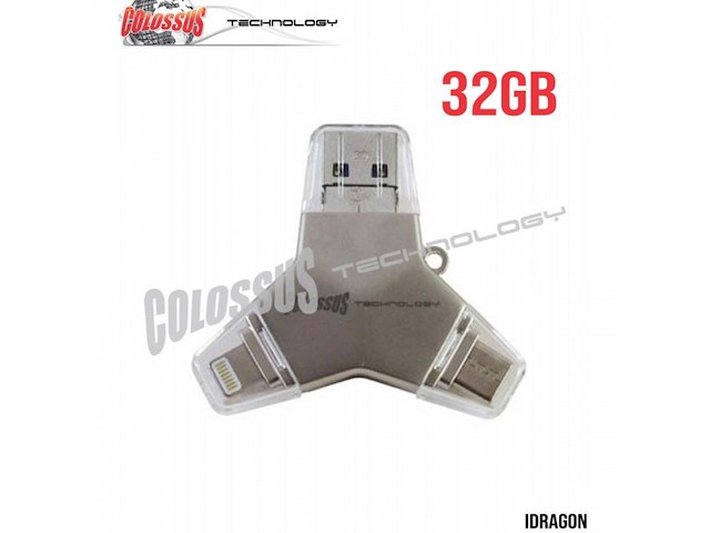 USB flash memorija Colossus IDragon 4u1 32GB