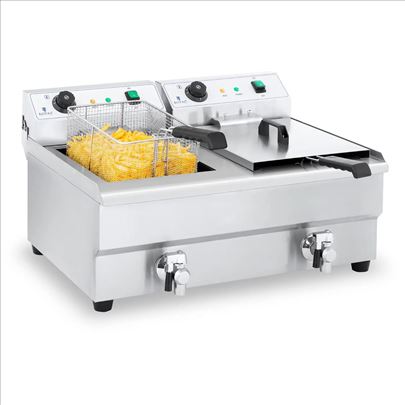 Royal Catering Dupla električna friteza 6400W