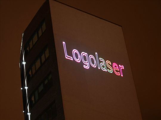 Laser bilbord