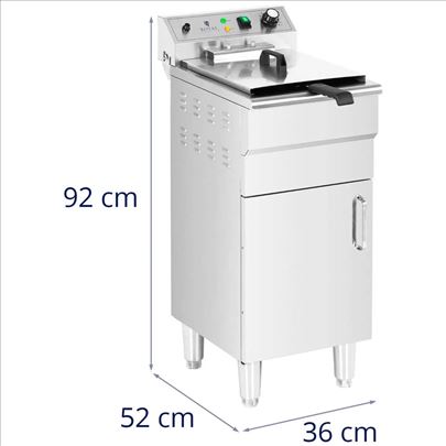 Royal Catering friteza sa ormaricem 5000W 16L