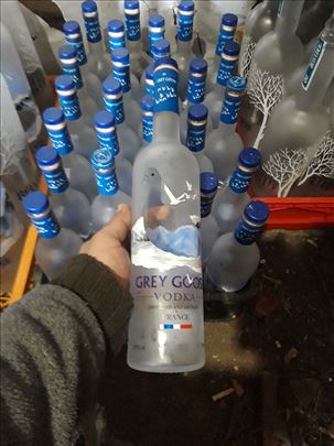 Prazne flaše od Grey Goose od 0.7l,1.5l i 3l